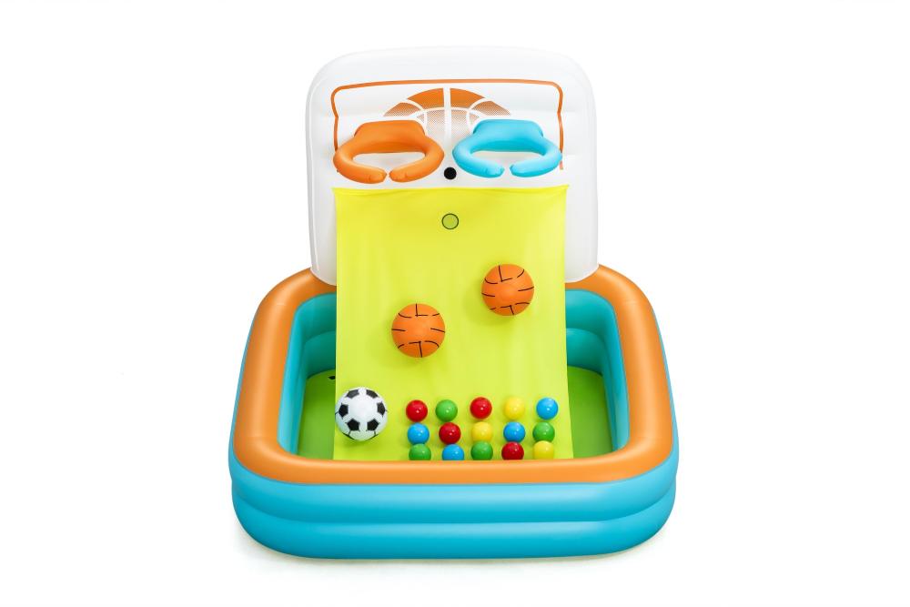 Bestway Kick ‘N Swish 3-v-1 napihljiv igralni bazen